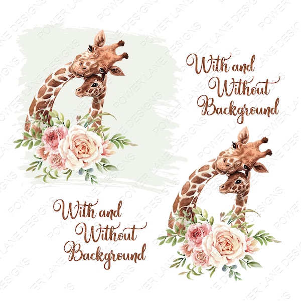 Baby Giraffe Art - Etsy