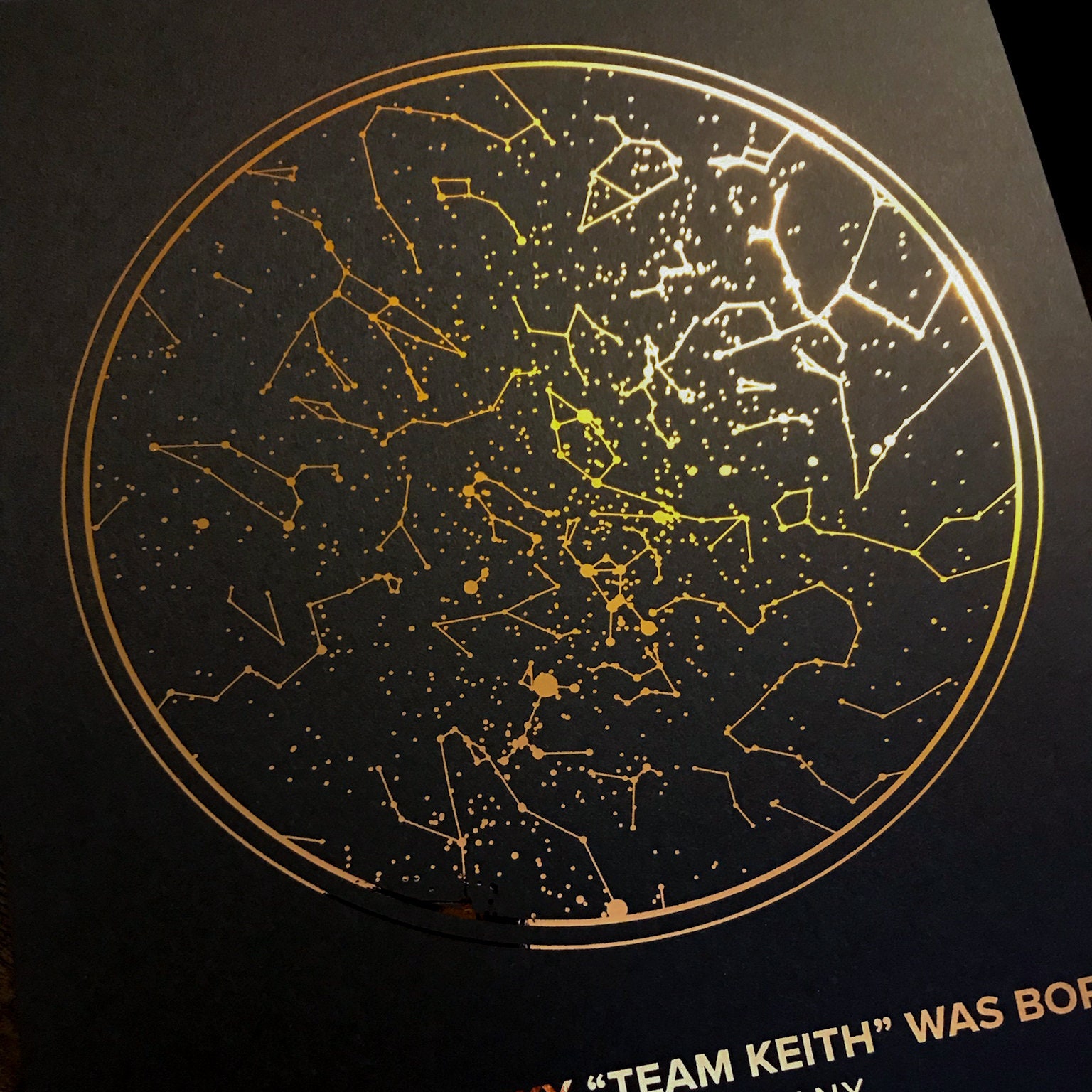 Mapa de estrellas personalizado por fecha y hora Impresión de - Etsy México