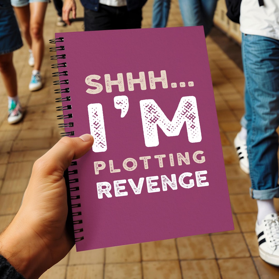 Shhh... I'm Plotting Revenge: Funny Notebook for Petty Queens ...