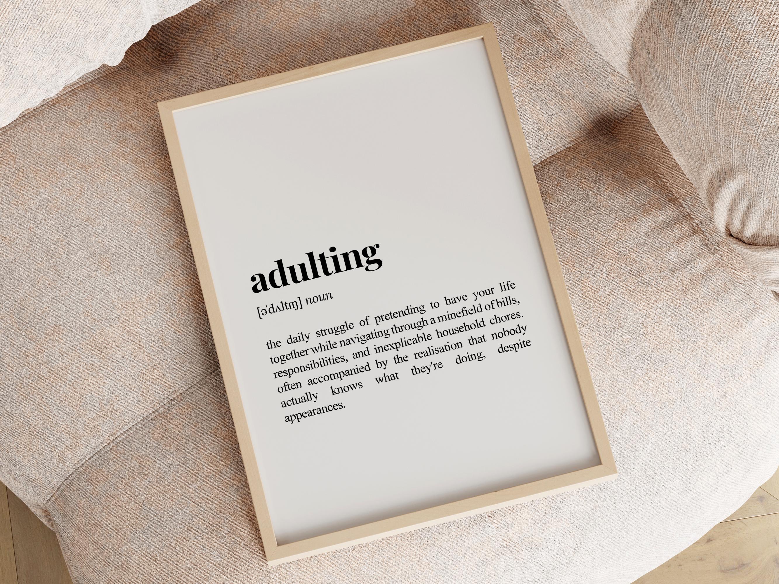 Custom Definition Print, Personalised Dictionary Poster, Customised ...