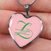 Custom Initial Necklace, AKA Paraphernalia, Alpha Kappa Alpha Sorority ...