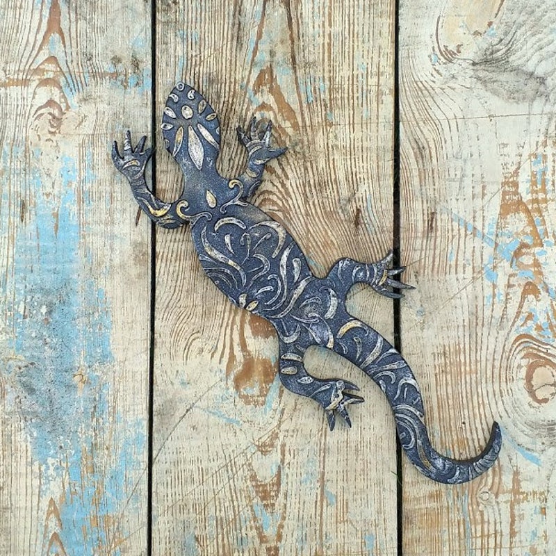 Lizard Wall Art - Etsy