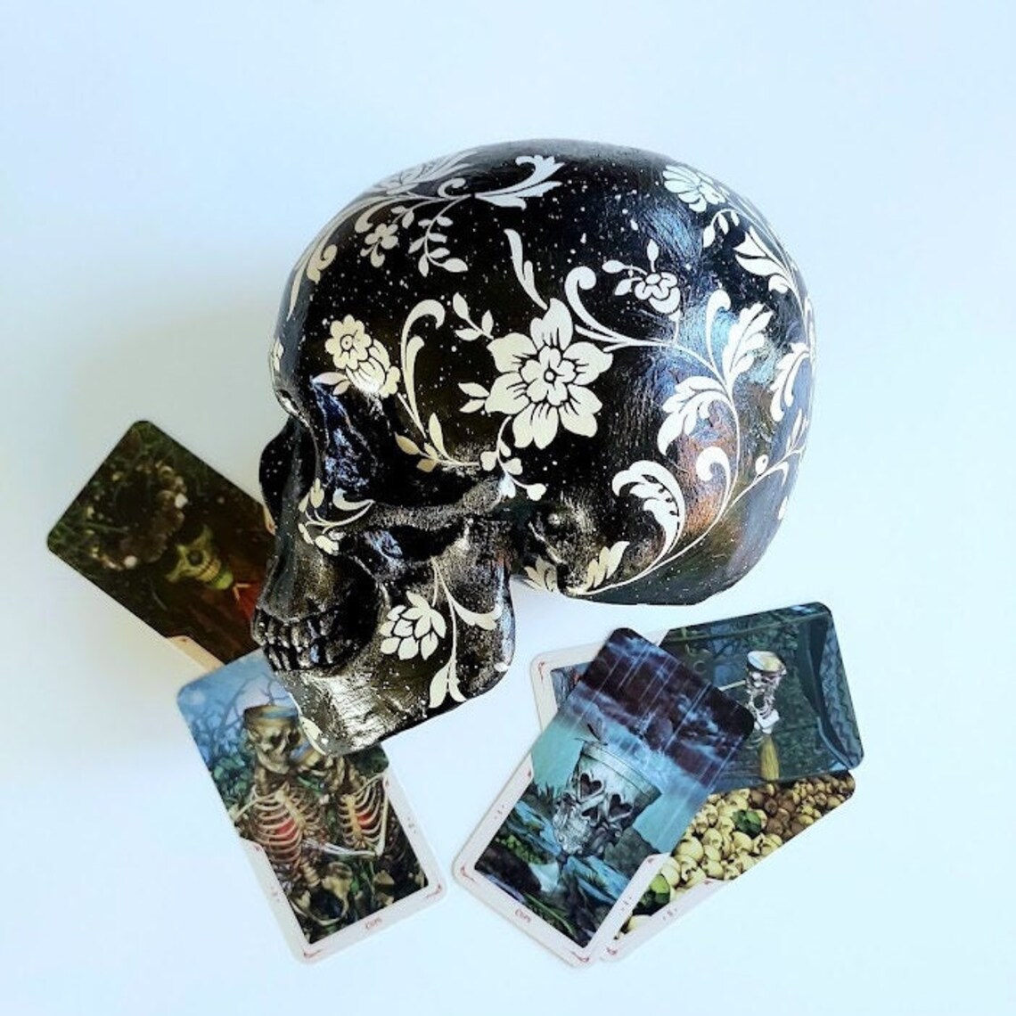 Skull wild Flower, Skull, Skull Decor, Skull Gifts, Skull Masks, Skull ...