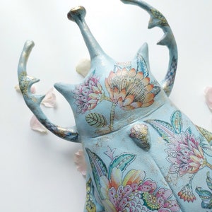 Sculpture Beetle, Interior Insect Sculpture, Beetle Figurine,magical ...