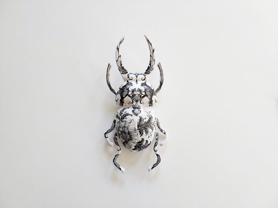 Sculpture Beetle, Home Decor, Interior Insect Sculpture, Beetle Figurine, Gothic Beetle,tattoo ...