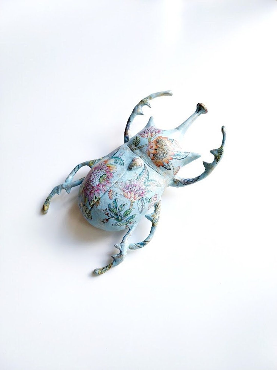 Sculpture Beetle, Interior Insect Sculpture, Beetle Figurine,magical ...