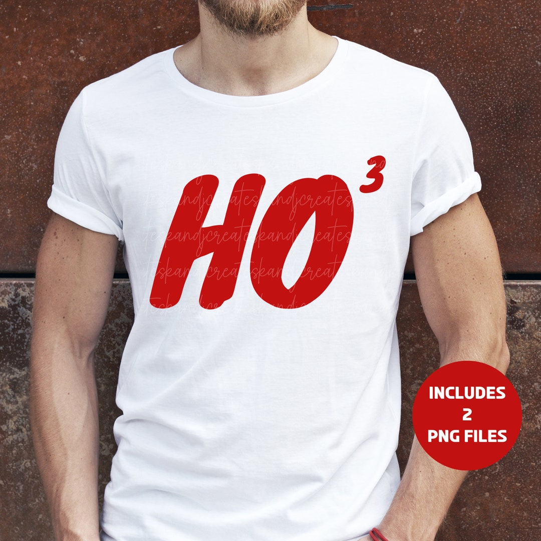 Ho Cubed Digital Png File Christmas Png File Minimalist Christmas Png ...