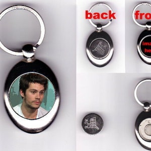Dylan O'brien Photo Keyring Keychain Bag Tag Fan Art Gift (small ...