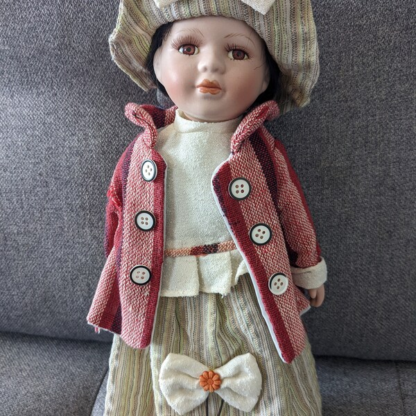 Large Porcelain Doll - Etsy