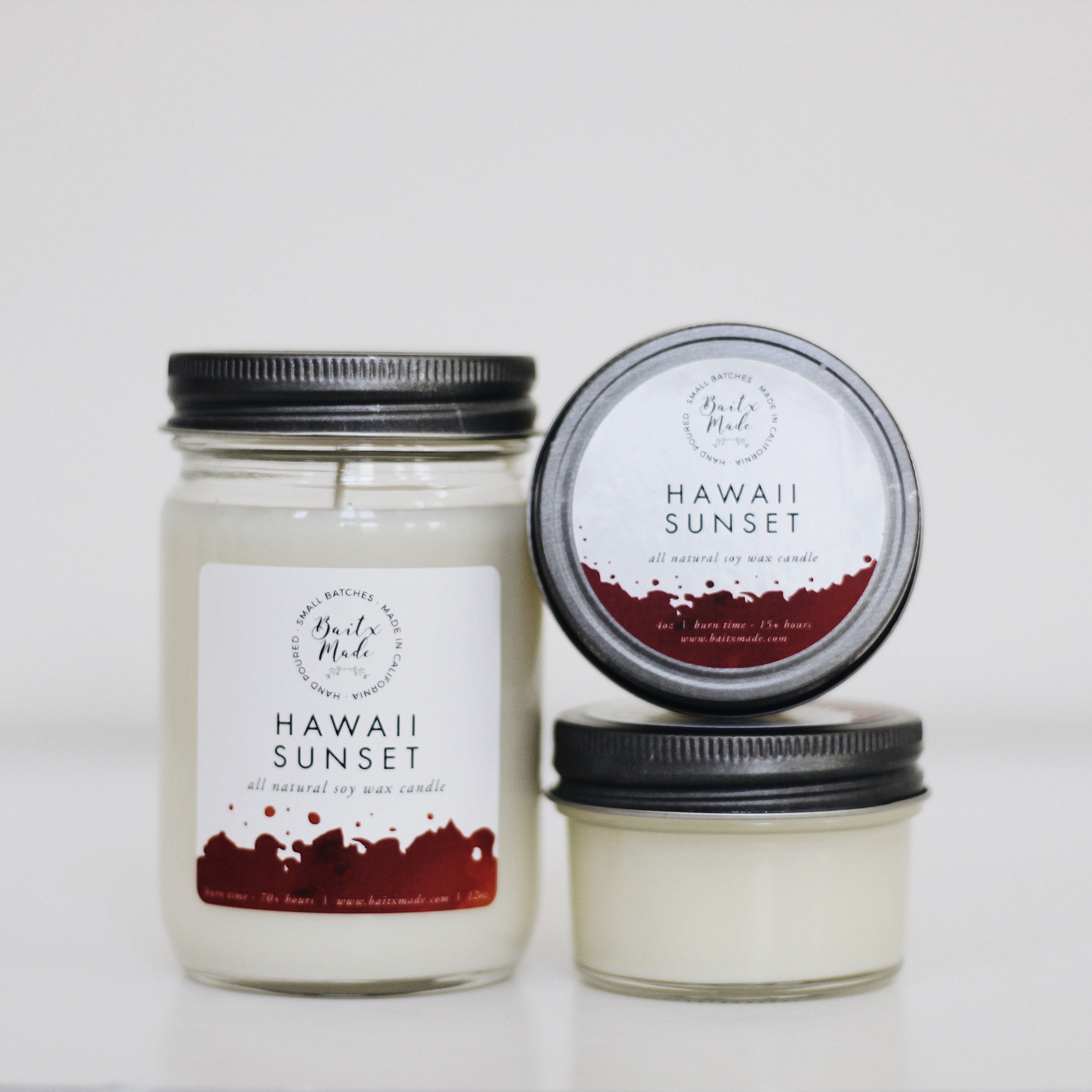 Hawaiian Candle, Tropical Candle, Tropical Candle Favor, Tropical ...