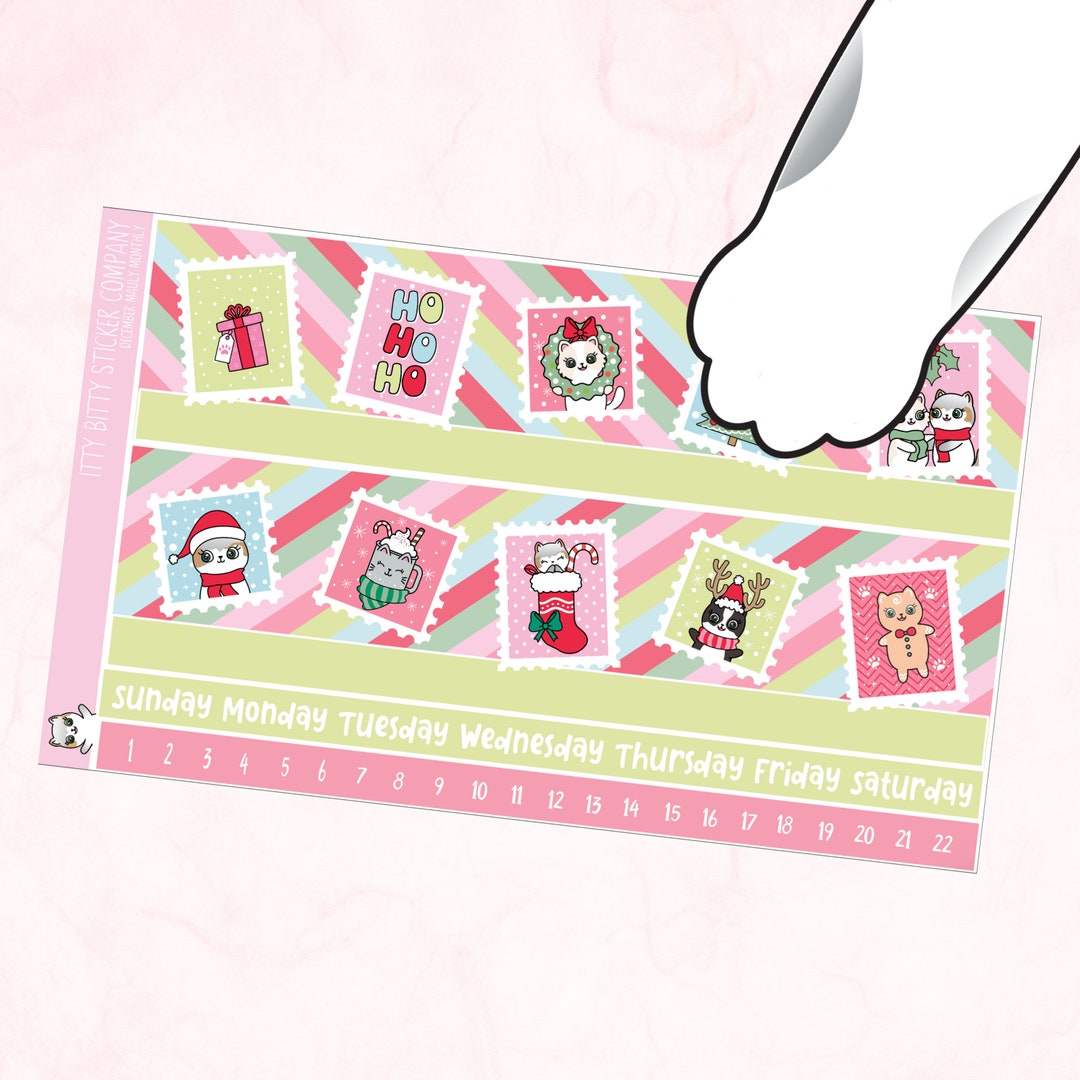 December Monthly EC Kit (2024-2025) - Mauly Loves Stamps - 2 Page ...