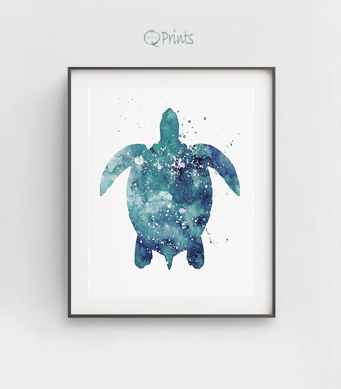 Set of 3 Prints Nautical Printables Blue Octopus Art Sea | Etsy