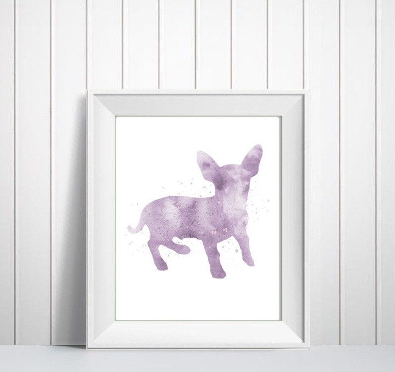 Chiweenie Print Chiweenie Art Digital Chiweenie Large Wall - Etsy