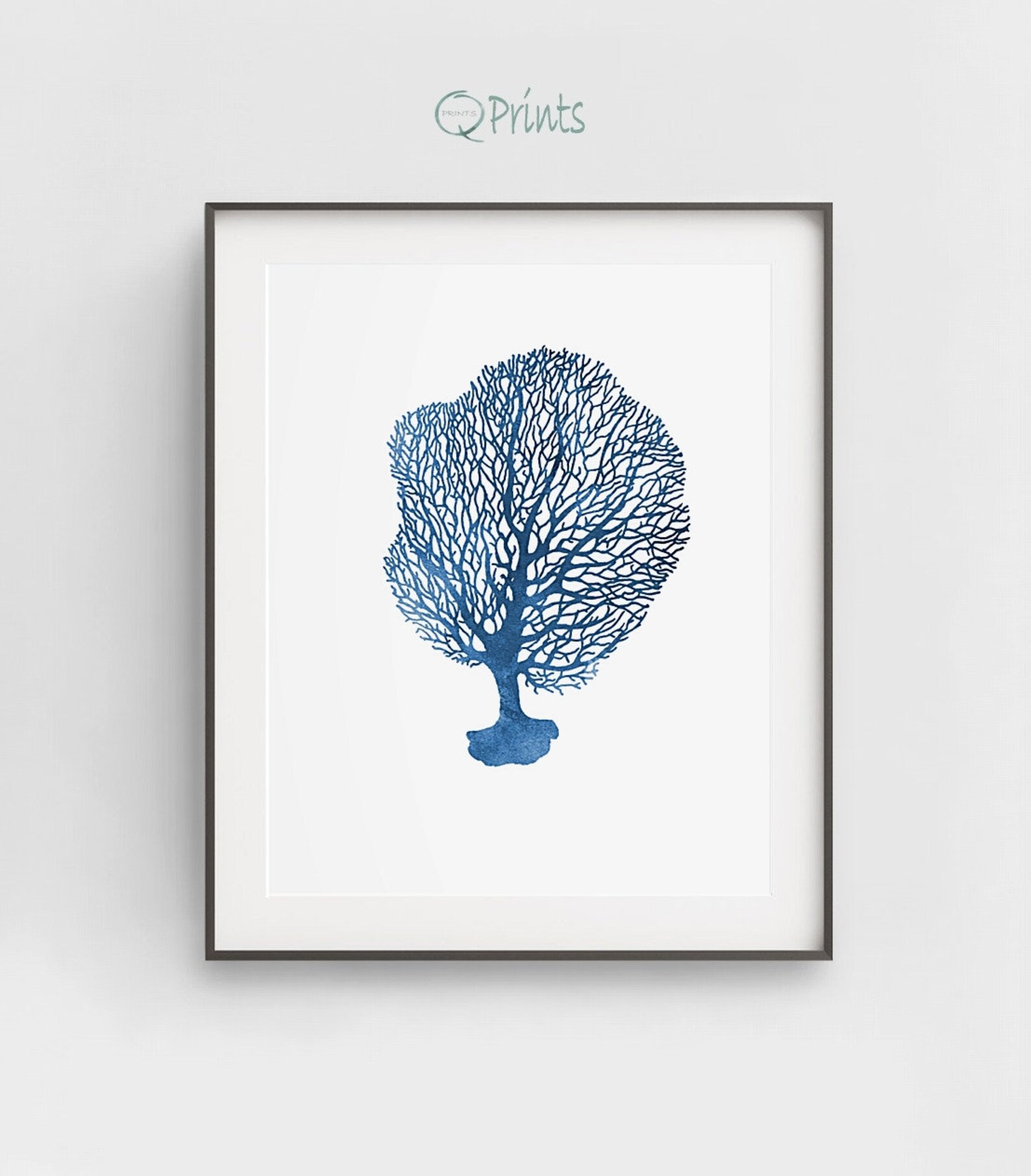 Coastal Art Print Printable Corals Set of 6 Sea Corals Kid - Etsy