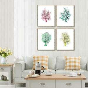 Nautical Prints, Set of 4, Digital Nautical, Nautical Printable ...