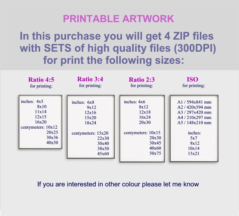 Labrador Print Lab Printable Art Set of 6 Prints Large Wall | Etsy