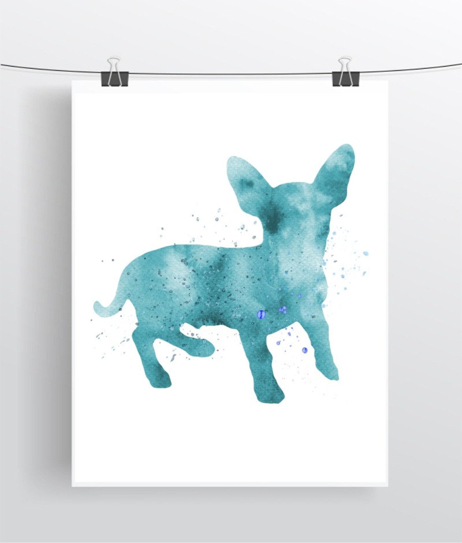 Chiweenie Print Chiweenie Art Digital Chiweenie Large Wall - Etsy