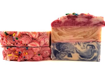 Birthday cake soap | Etsy