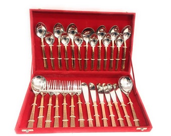 Copper serving spoon | Etsy