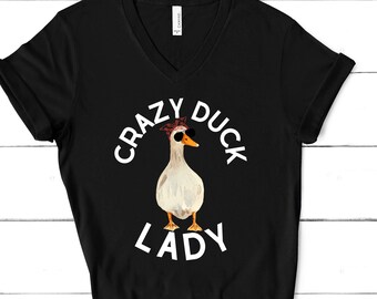 Crazy Duck Lady | Etsy