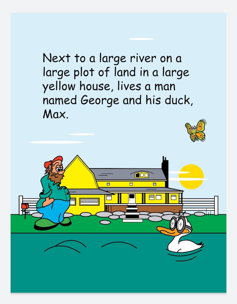 Max the Duck Childrens Book - Limited Edition, Signed and Personalized ...