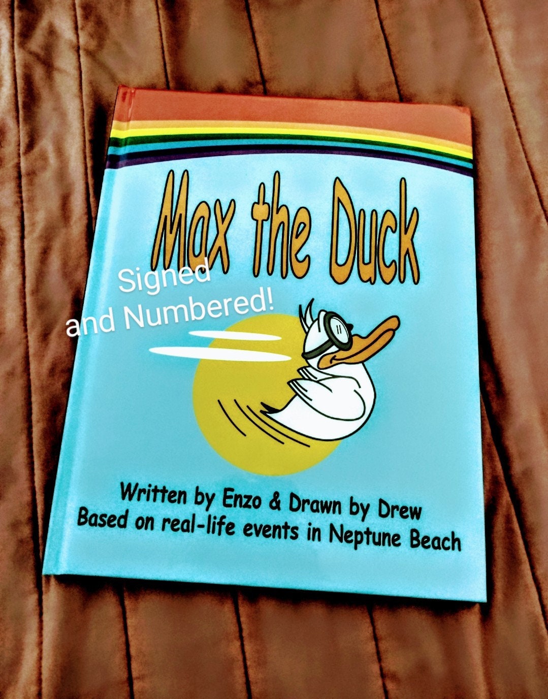 Max the Duck Childrens Book - Limited Edition, Signed and Personalized ...