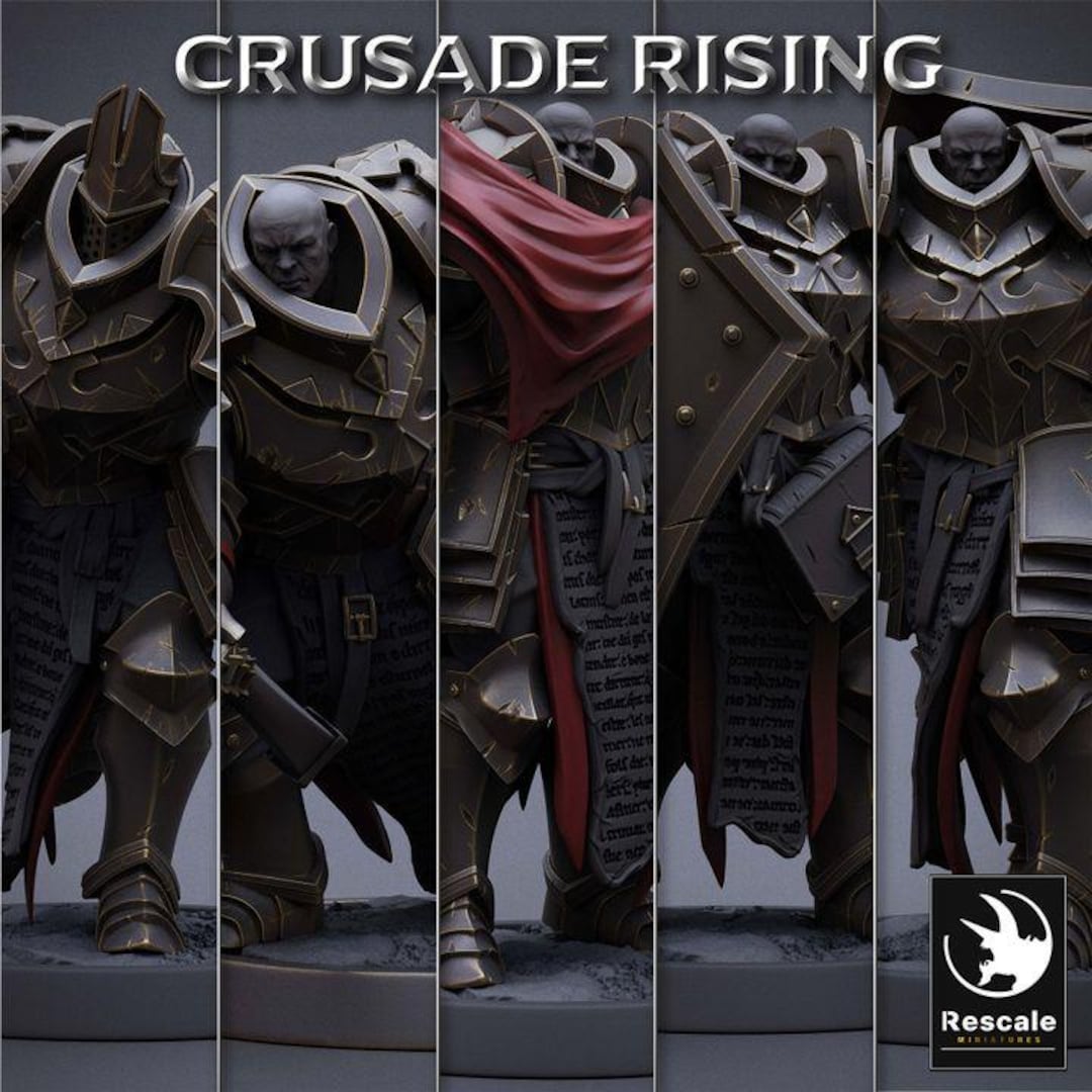 Templar Flail - Lord of the Print Rescale Miniatures - Dnd Miniatures ...