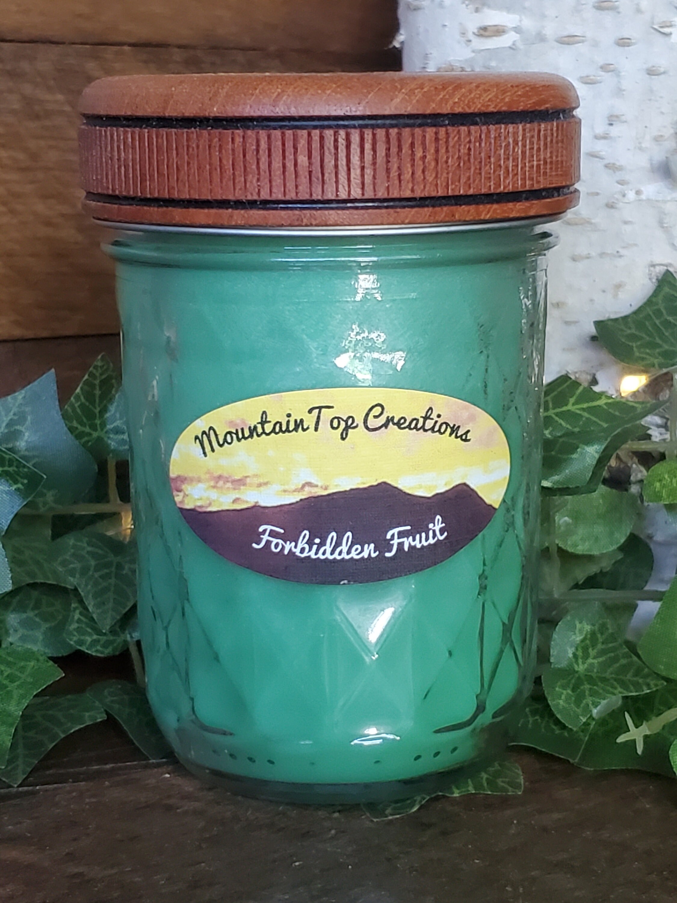 Forbidden Fruit Mason Jar Candle - Etsy