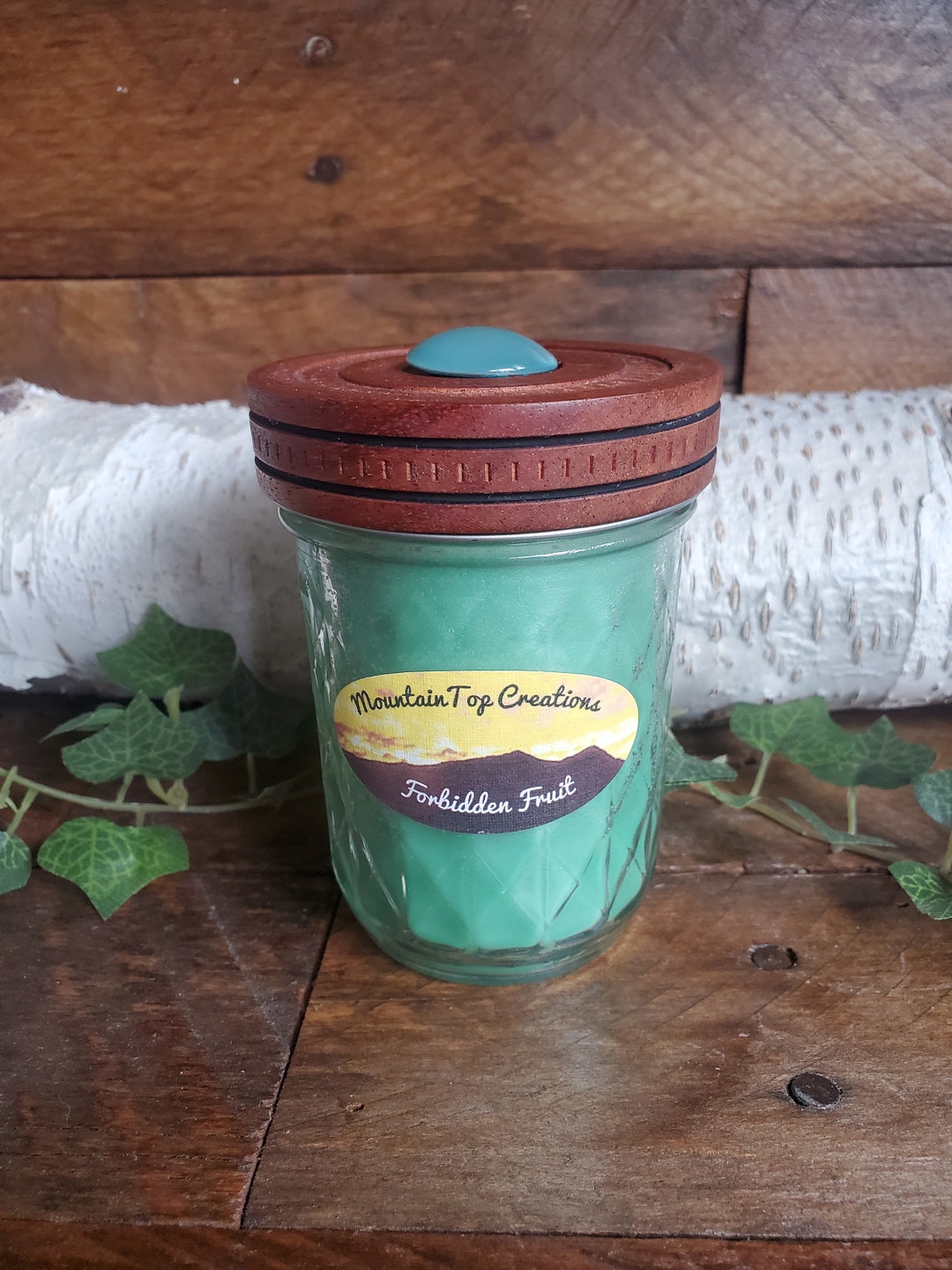 Forbidden Fruit Mason Jar Candle - Etsy