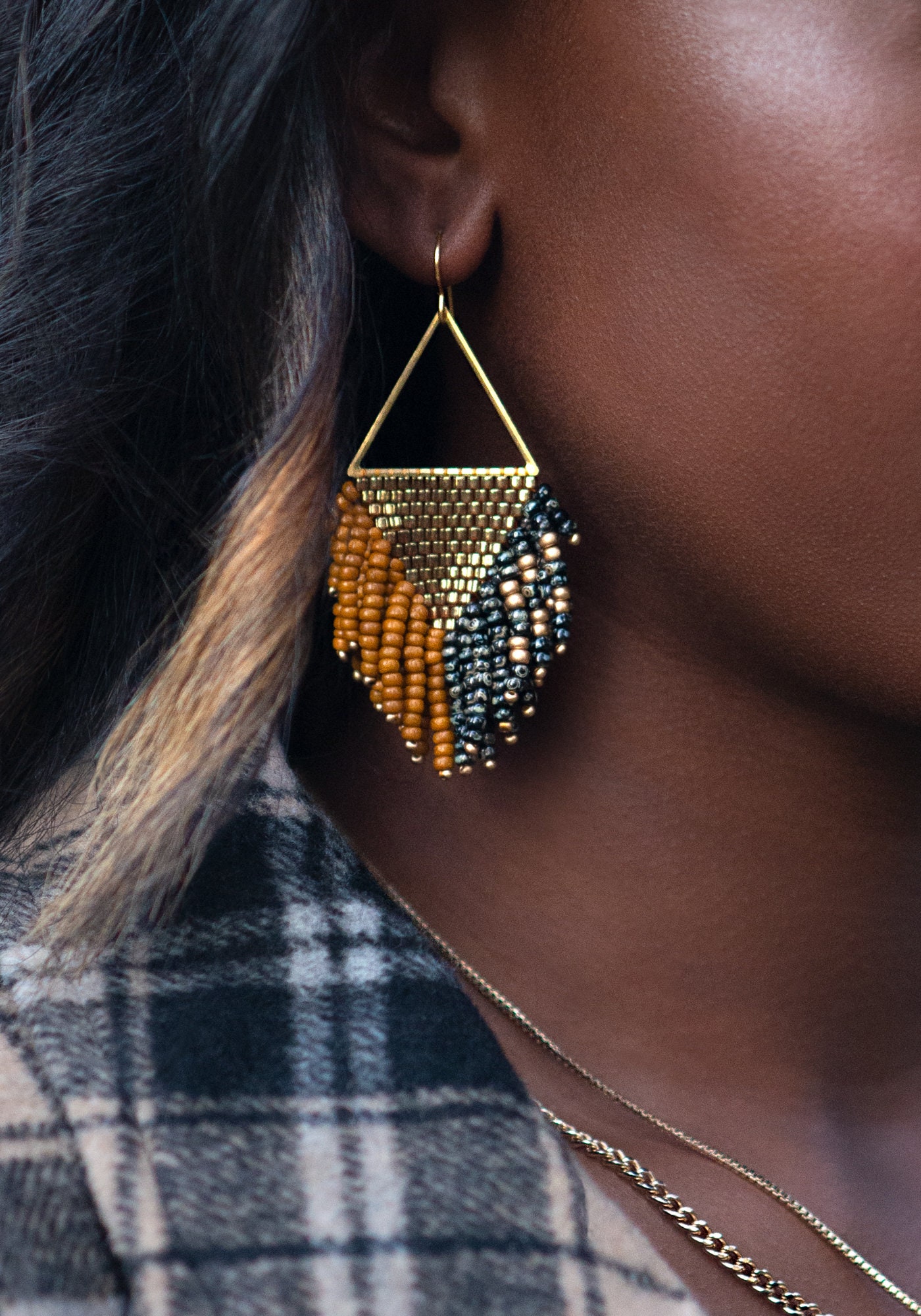 Handmade Beaded Earrings - Etsy