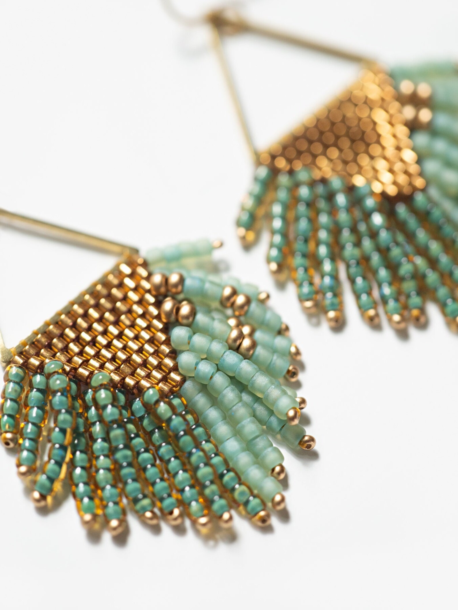 Handmade Beaded Earrings - Etsy