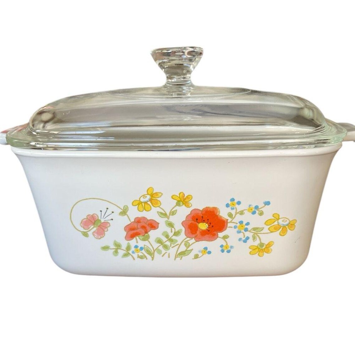 Vintage Corningware Wildflower 1970s Pyroceram Ceramic Glass Lid USA - Etsy