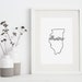 Illinois - Printable Download - Etsy