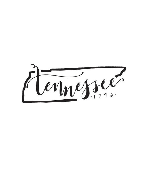 Tennessee Printable Download - Etsy