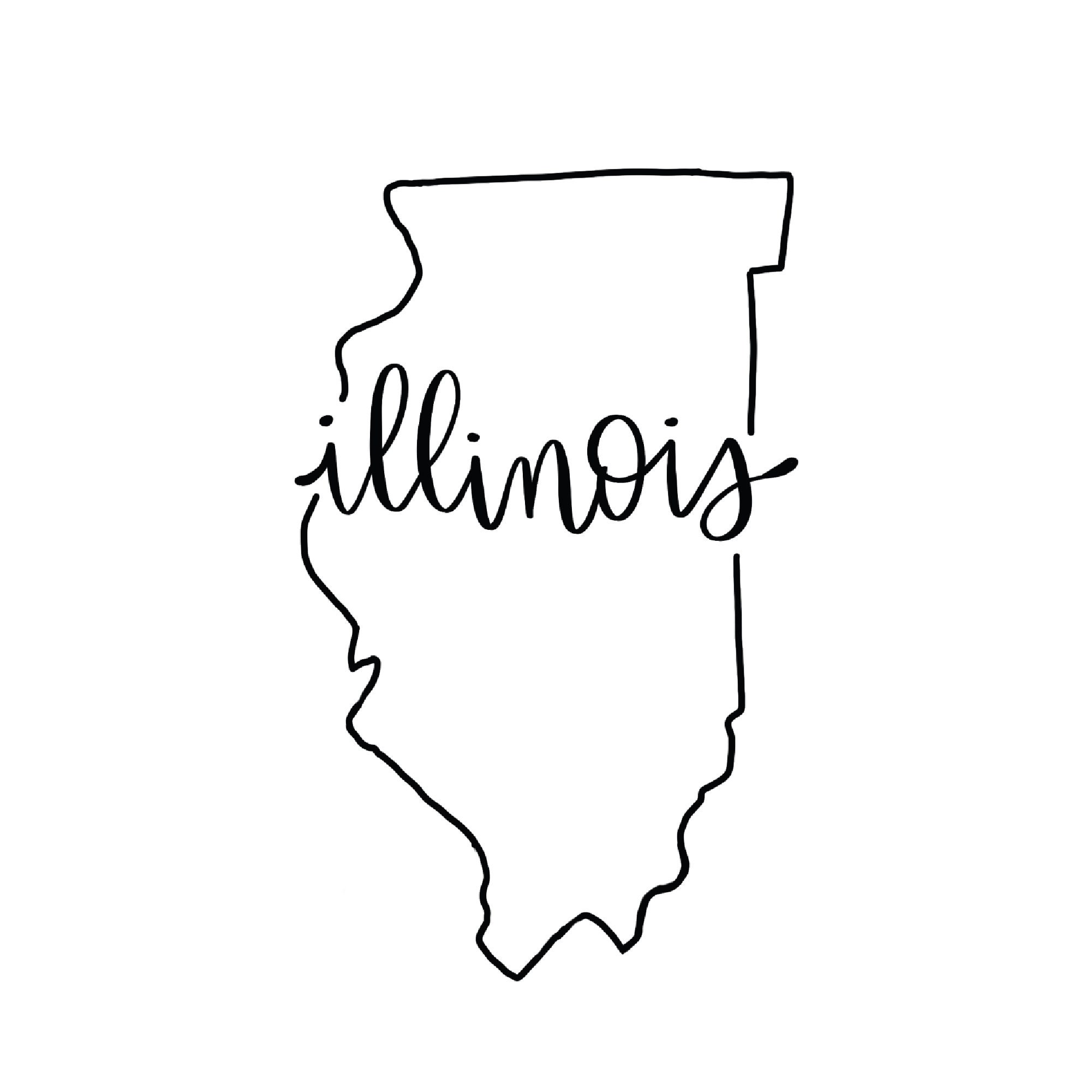 Illinois - Printable Download - Etsy