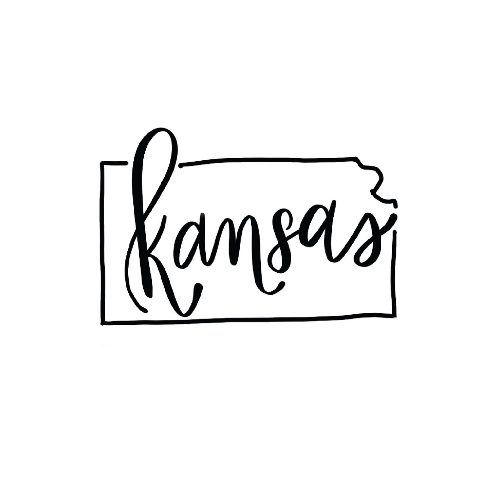 Kansas - Printable Download - Etsy