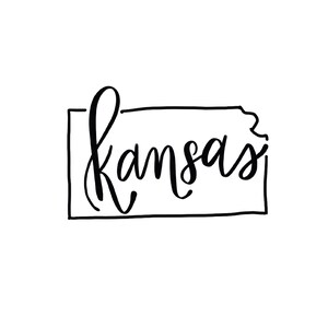 Kansas - Printable Download - Etsy