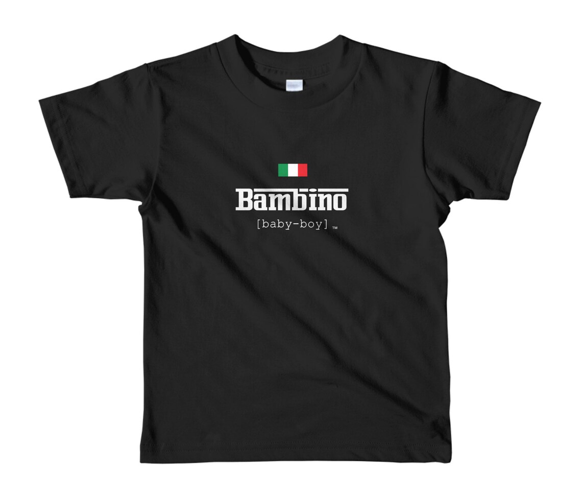 Baby Italian Bambino Pronunciation Tee Italy Food Pride Onesie Outfit ...