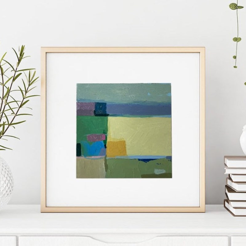 Color Block Art - Etsy