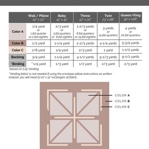 The Adjourn Quilt Pattern PDF Digital Download - Modern Quilting Design ...
