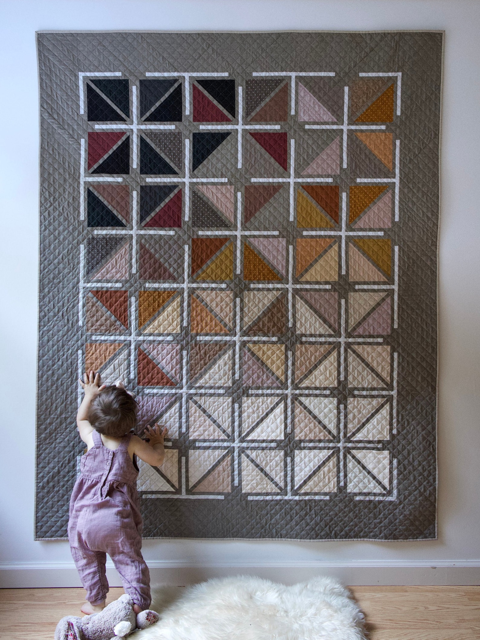 The Adjourn Quilt Pattern PDF Digital Download - Modern Quilting Design ...