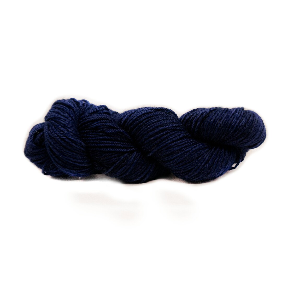 Hudson BFL Wool Dk/light Worsted SW Hand-dyed Color: Nordic Sea - Etsy