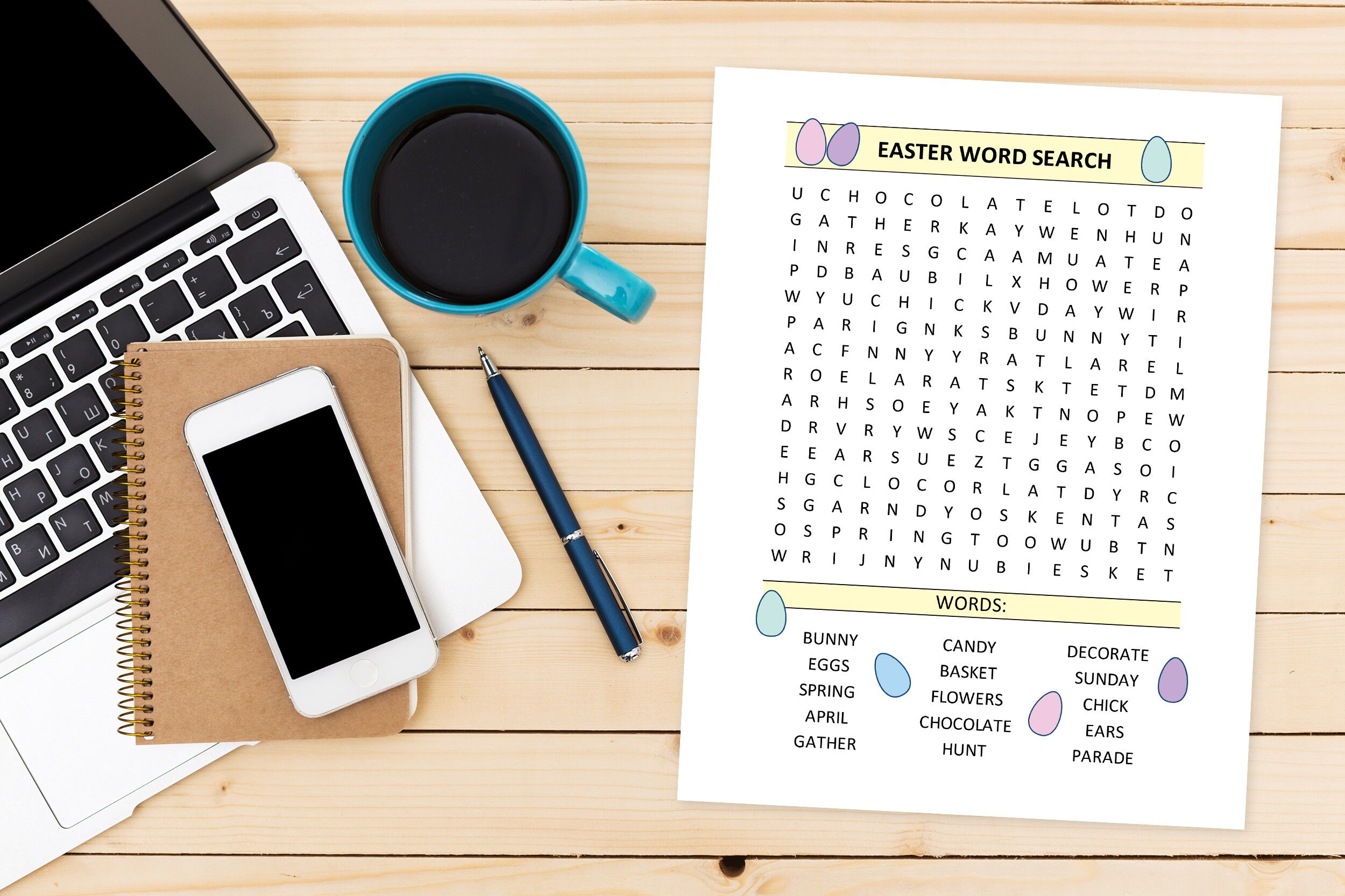 Easter Word Search, Easter Word Game, Easter Activity, Easter PDF ...