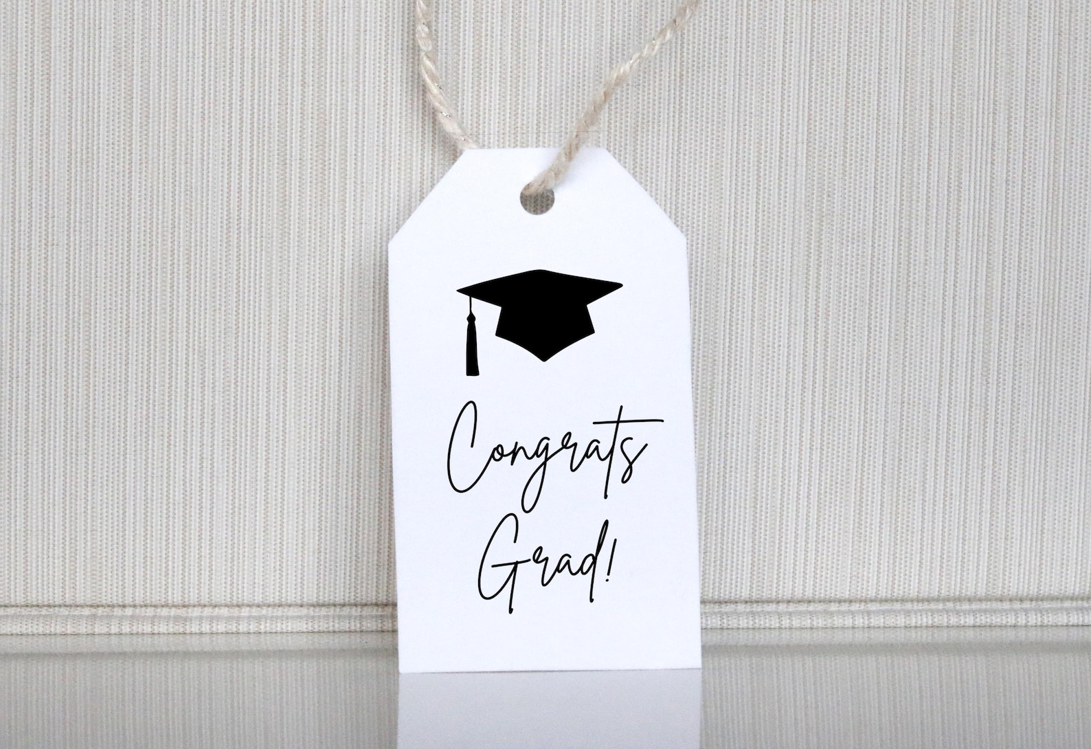 Printable Graduation Gift Tags | Congrats Grad (PDF) - Etsy