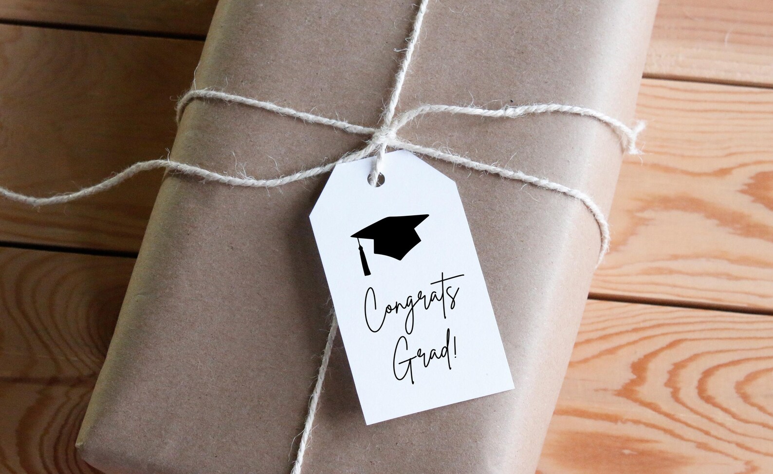 Printable Graduation Gift Tags | Congrats Grad (PDF) - Etsy