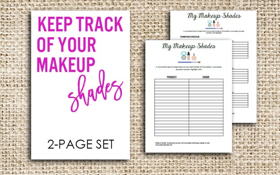 Makeup Worksheet Printable | Makeupview.co