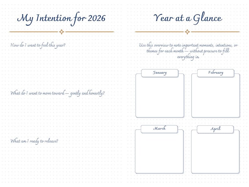 Zodiac Bullet Journal 2026 | Printable PDF for Reflection | A4 Digital ...