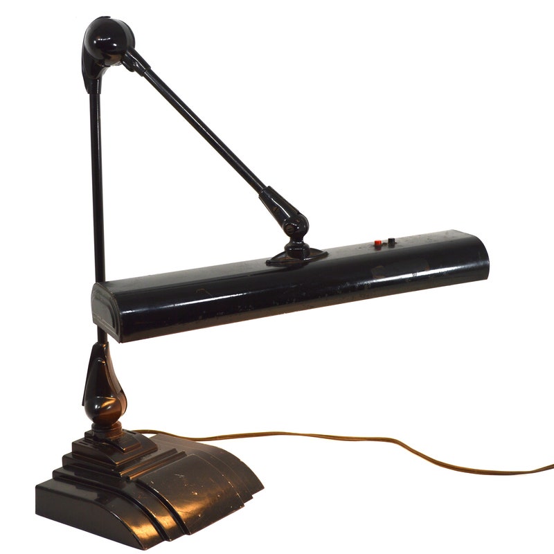 Antique Desk Lamp - Etsy