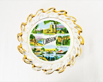 Oregon Plate - Etsy