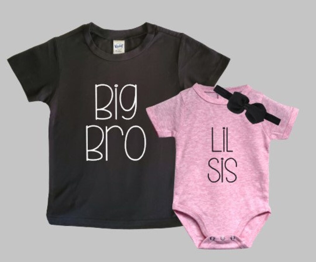Big Brother Little Sister Set, Little Sister Outfit, Sibling Shirt Set ...